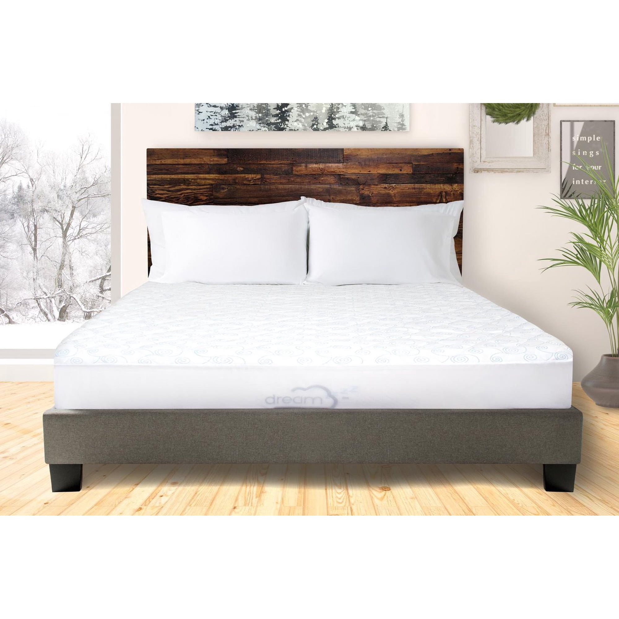 Click here for Safdie & Co. Mattress Protector Knitted Cool T Whi... prices