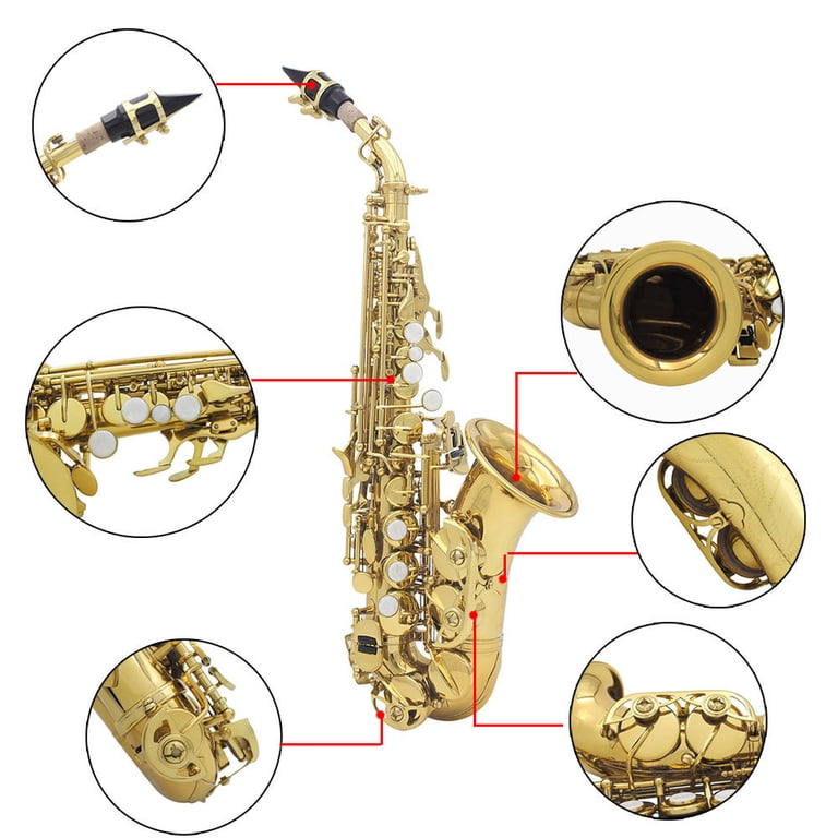 White Alto Saxophone