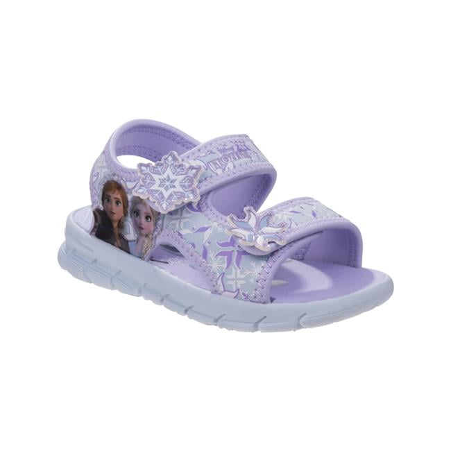 Disney O-CH85729O-Lilac-6 Frozen 2 Anna & Elsa Sandal, Lilac - Size 6 ...