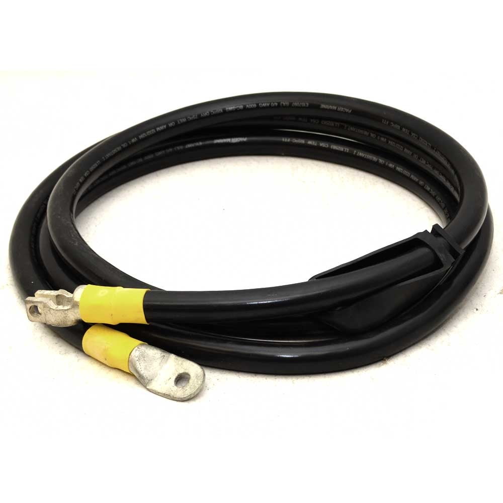 Pacer Boat Battery Cable 59125 | Crownline 4/0 AWG Lug W/ Post 9 FT ...