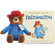 YOTTOY Paddington Bear Collection/Classic Seated Paddington Bear Soft Stuffed Plush Toy- 8.5" H ...