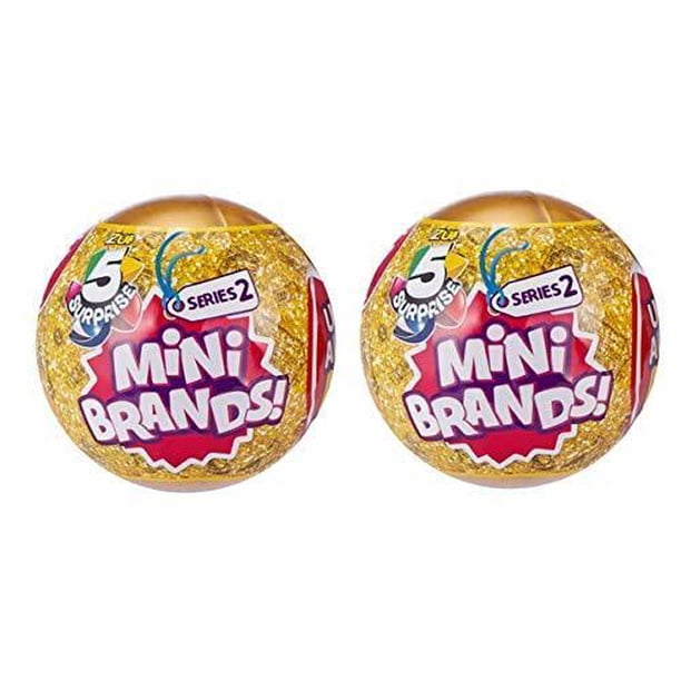 ZURU 5 Surprise Mini Brands! Series 2 (Set of 2) - Walmart.com