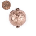 The Bead Chest Jumbo Hollow Copper Bead (34mm): Large Centerpiece ...