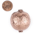 TheBeadChest Jumbo Hollow Copper Bead (34mm): Large Centerpiece Pendant ...