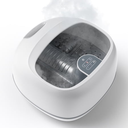 Giantex Steam Foot Massager, Foot Spa Bath Massager w/Heating Levels ...