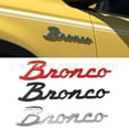Applicable to Ford Bronco letter car sticker Ford Horse logo leaf board ...