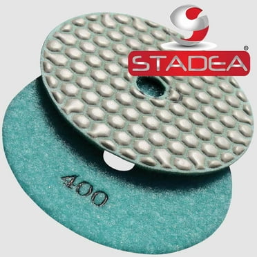 STADEA Diamond Polishing Pad 4" Dry Grit 200 For Stone Glass (STADEA ...