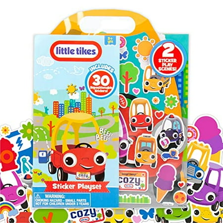 Horizon group USA Little Tikes Sticker Playset - car & Truck Stickers ...