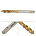 M5 High Speed Steel HSS Screw Thread Metric Spiral Hand Plug Tap Tool#p ...