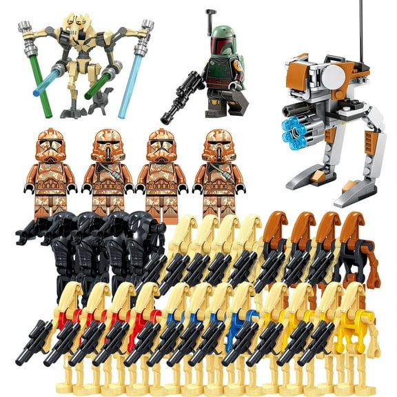 Space Wars Minifigures(31Pack)Building Blocks Battle Droids Attack ...