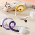 Cats Chasing Cotton Rope Toy Interaction Cats Teasing Toy Boredom Cats ...