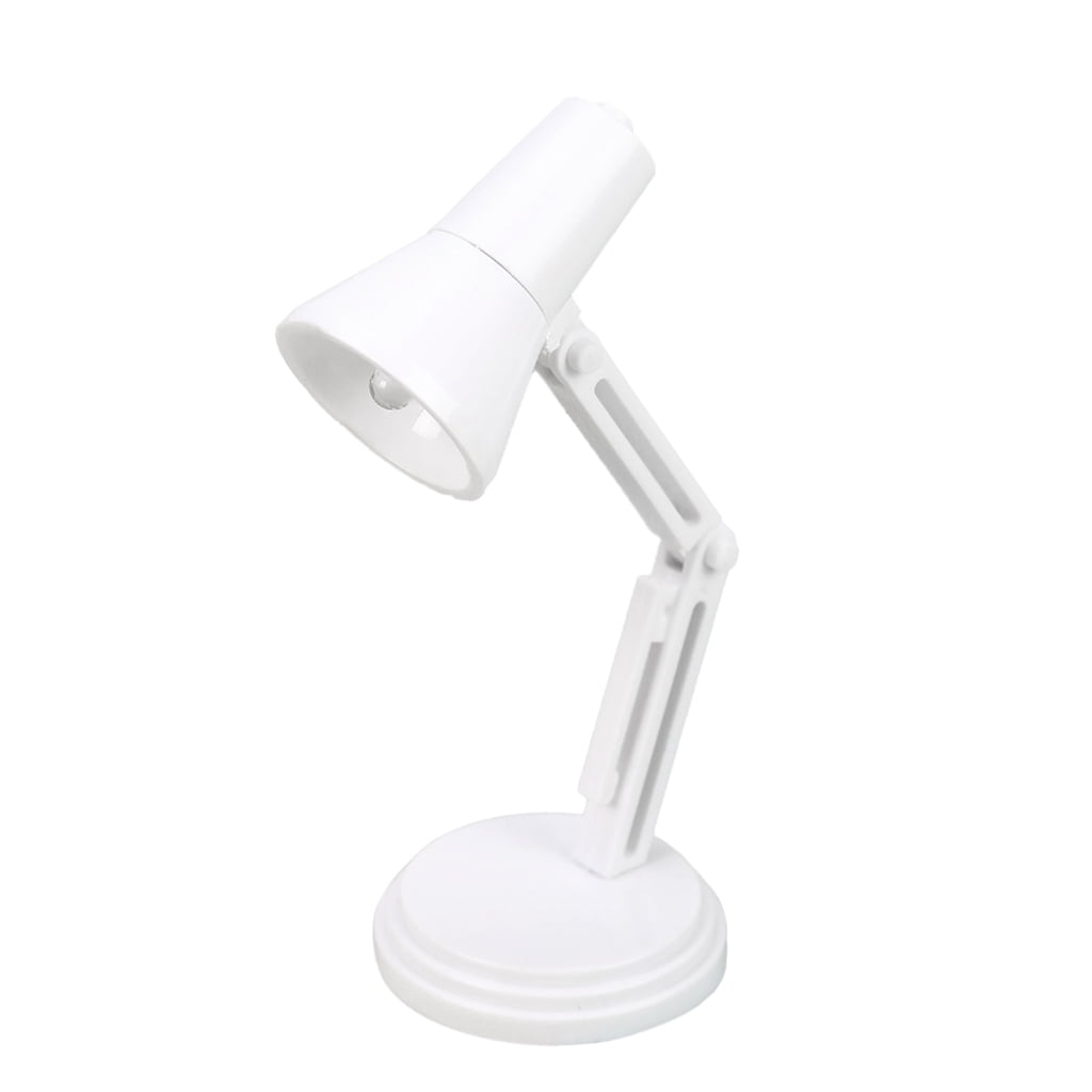Realistic Dollhouse Foldable Mini Desk Lamp Play House Living Room ...