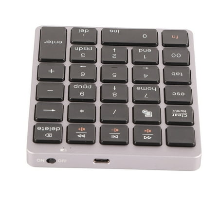 Bluetooth Numeric Keypad,Bluetooth 3.0 Wireless Mechanical Mechanical ...