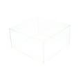 Acrylic Deluxe Clear Display Case - Medium Rectangle Box 12" x 12" x 6 ...