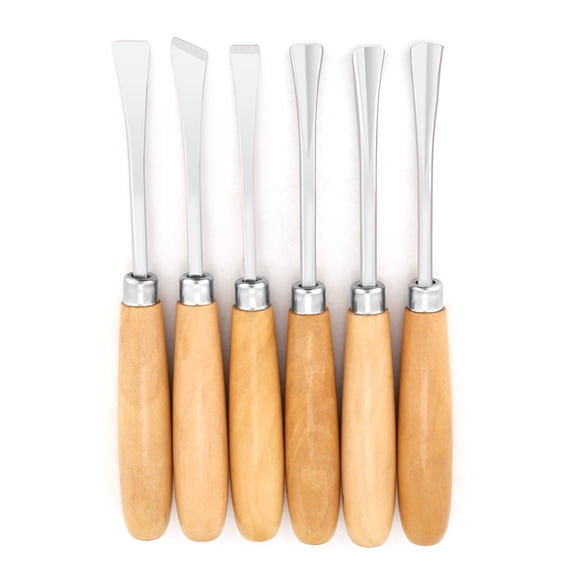 8 Pc Wood Chisels Set Modeling Clay Molding Wax Carving Tools w/V ...
