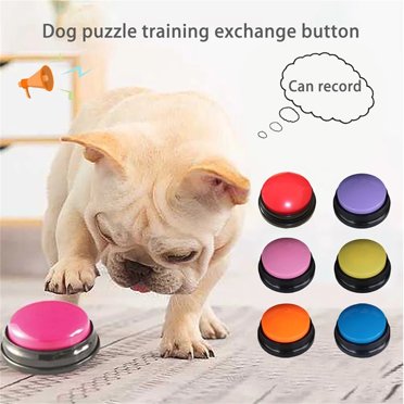 Hunger for Words Locations 3-Piece Recordable Buttons for Dog ...