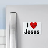 CafePress - I Love Jesus - Rectangle Magnet, 2"x3" Refrigerator Magnet ...