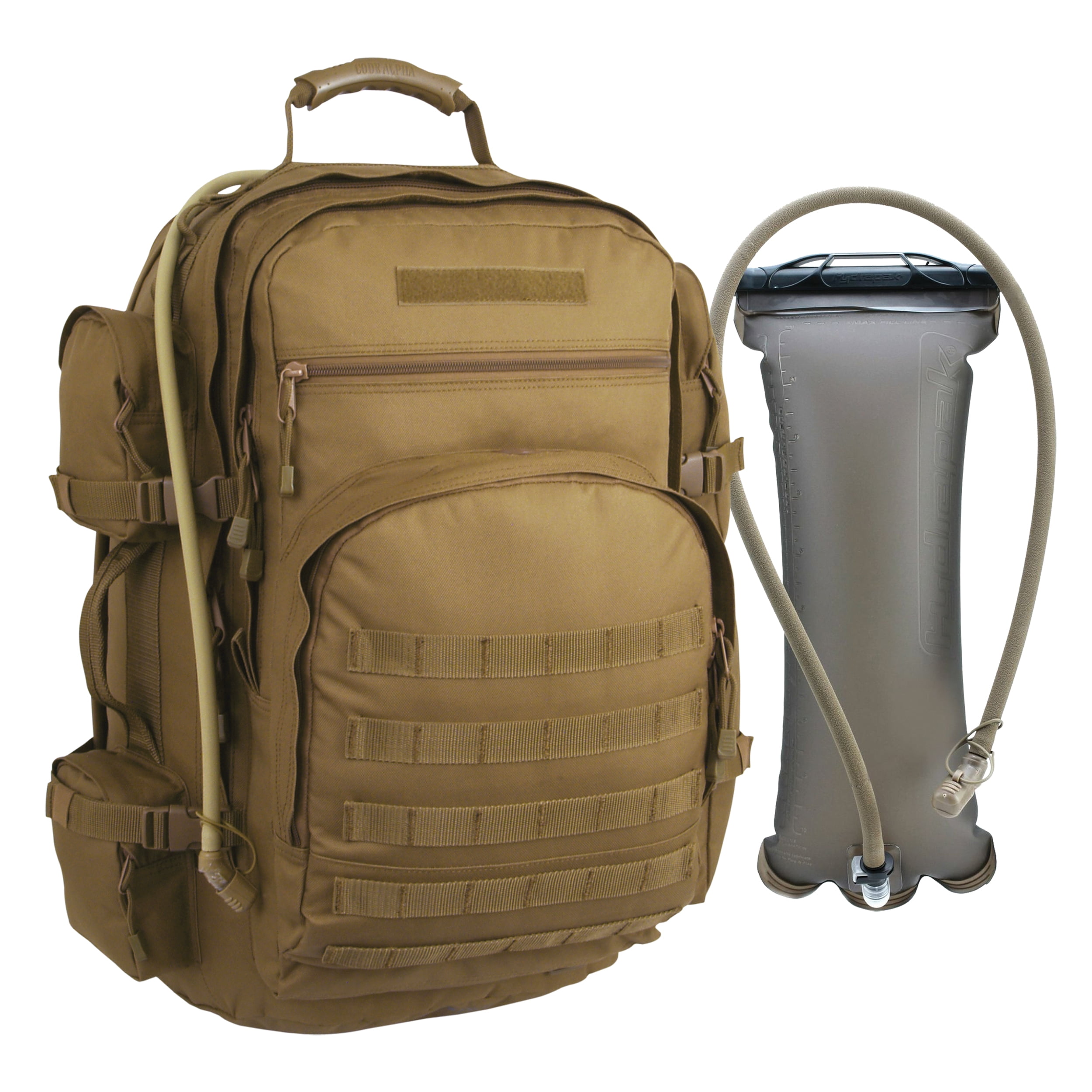 Mercury Tactical Gear Recon Patrol Pack, Coyote - Walmart.com