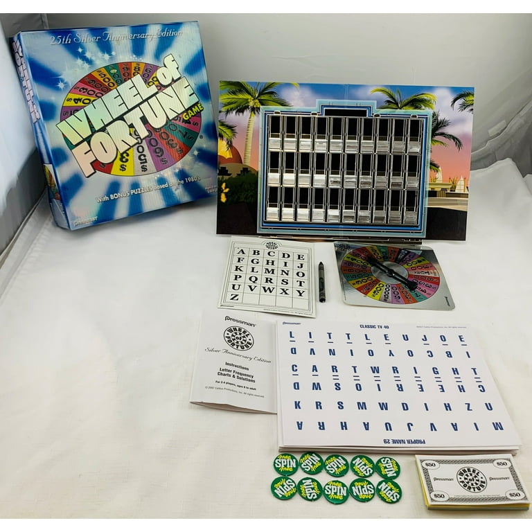 Deluxe Wheel Of Fortune Board Game