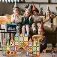 UFULMN Magnetic Tiles Set, 3D Stem Learning Toy, Geometric Building ...