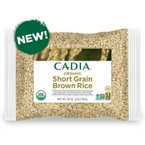 Organic Medium Grain Brown Rice - 2lb Bag - Walmart.com