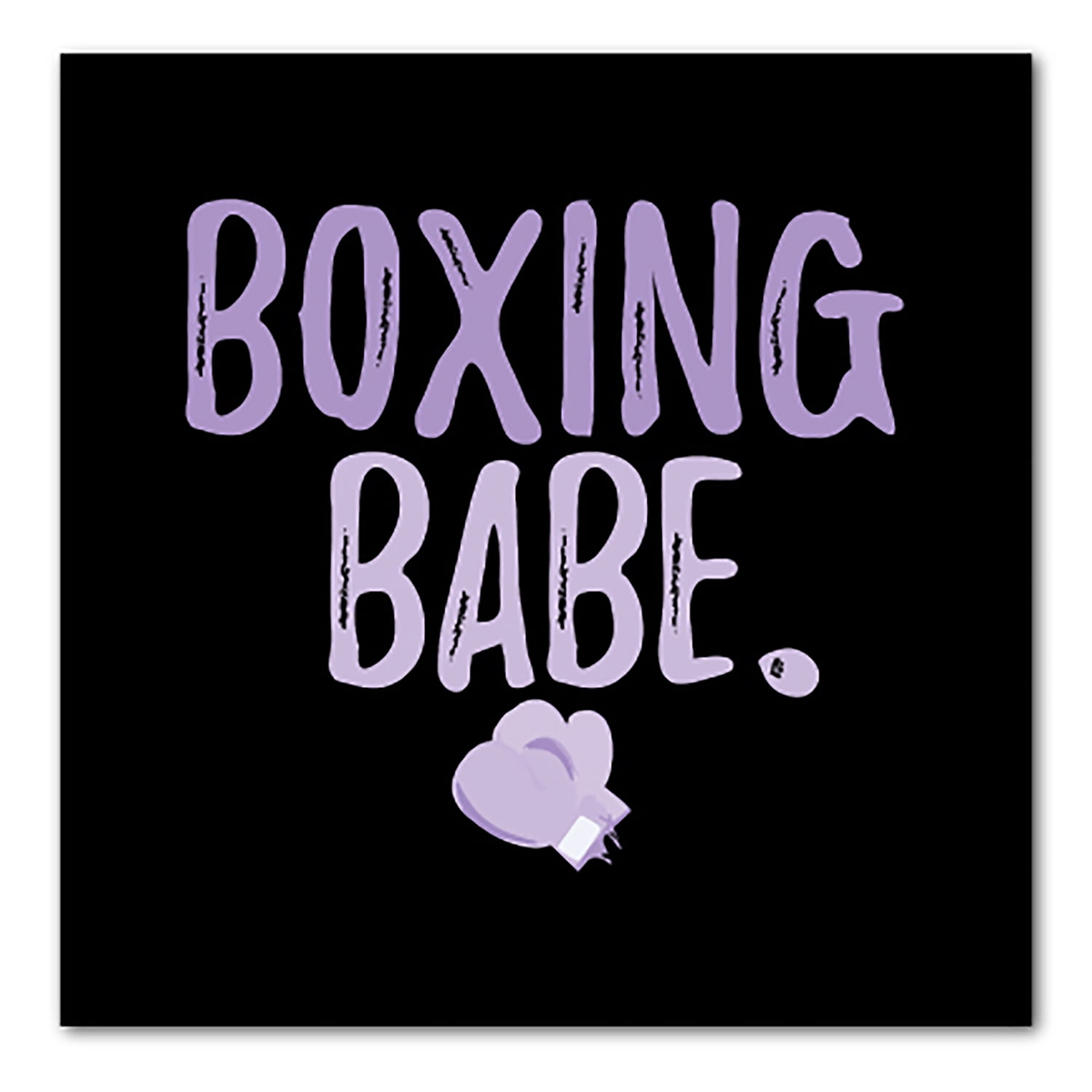 DistinctInk Custom Bumper Sticker - 3" x 3" Decorative Decal - Black ...