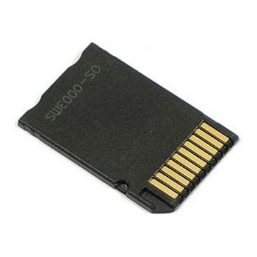 SANOXY Dual Slot MicroSD to MS PRO DUO Adapter for Sony PSP, Converts ...