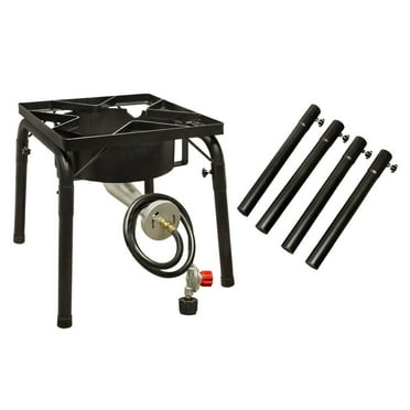 Portable Propane Gas Stove Burner 75,000 BTU Double High Pressure - Walmart.com