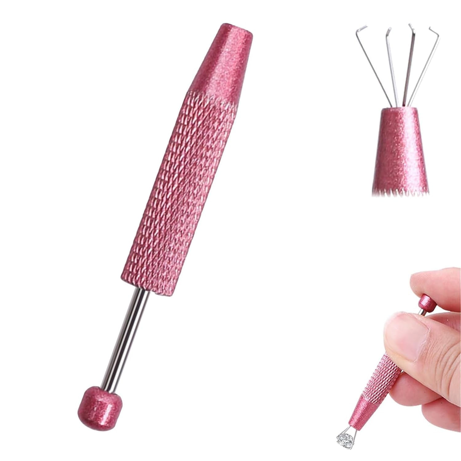 Roczential Piercing Assistant Pen Piercing Ball Grabber Tool Diamond ...