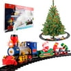 Christmas Train Set for Under The Tree with Real Smoke, Lights and ...