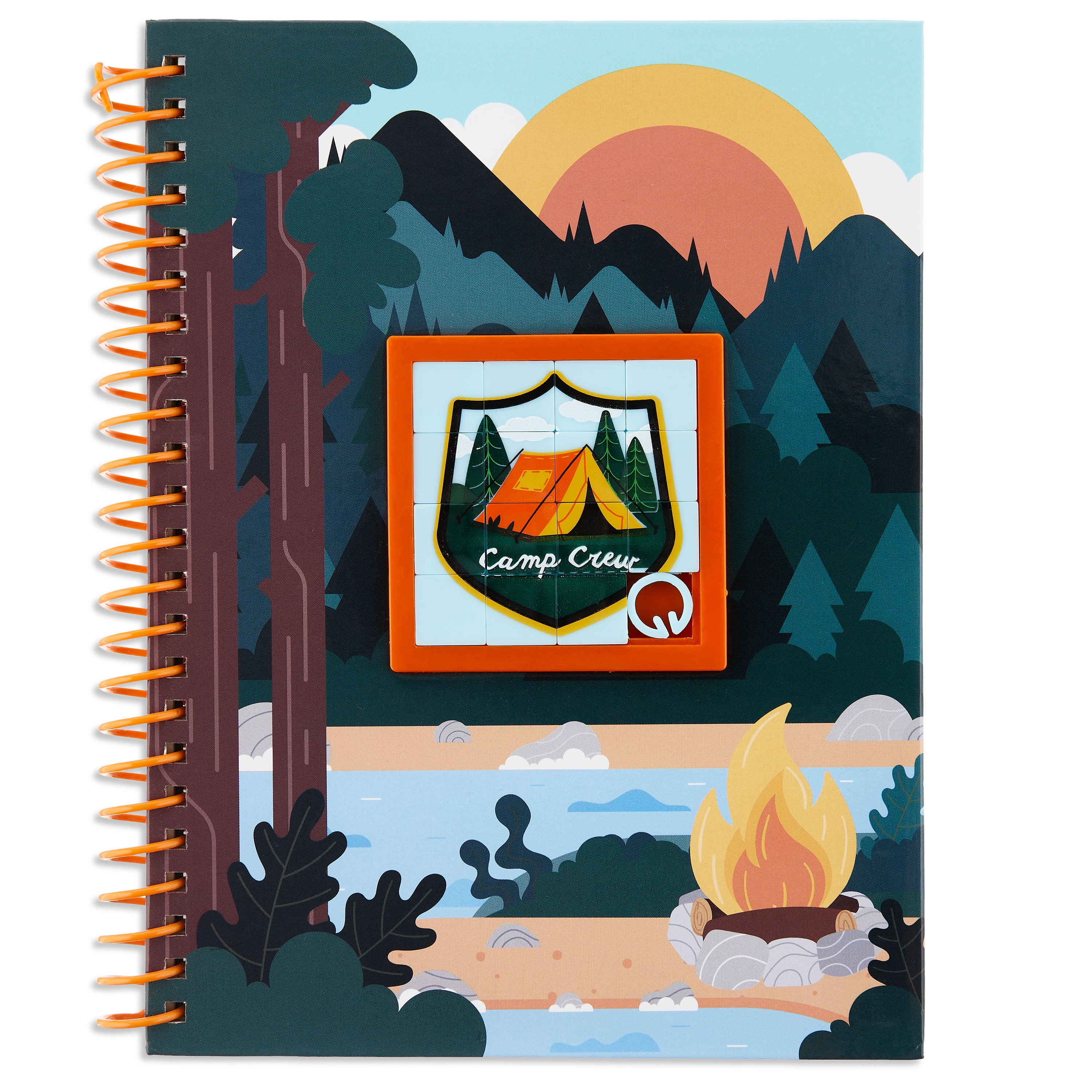 Pen+Gear Slide Puzzle Fidget Journal, 120 Page Lined Color Paper ...