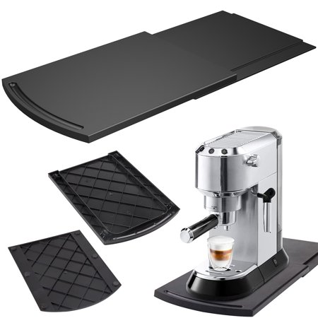NKTIER Kitchen Caddy Sliding Coffee Maker Tray,Sliding Coffee Maker ...