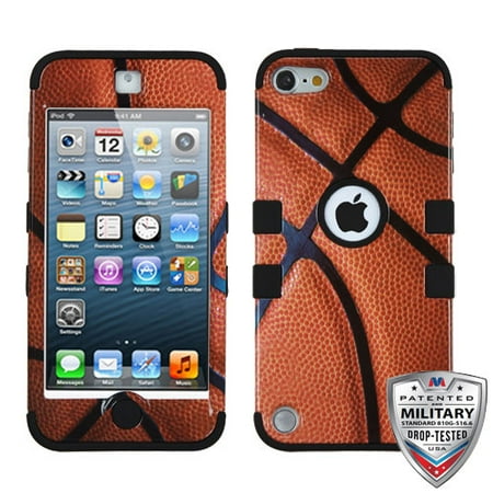 MYBAT Basketball-Sports Collection/Black TUFF Hybrid Case for iPod ...