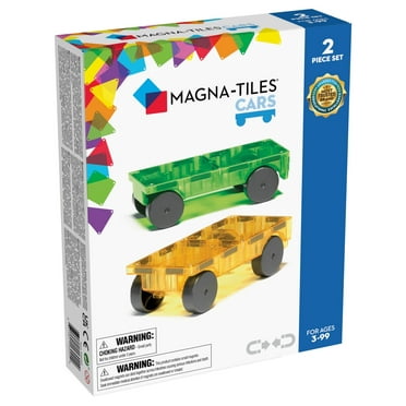 MAGNA-TILES Original Large 100-Piece Magnetic Building Set for Kids and ...