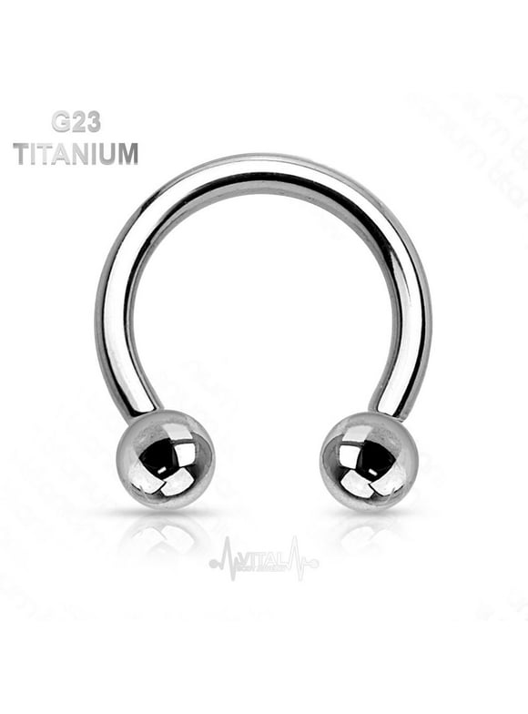 Gold Horseshoe Septum Ring