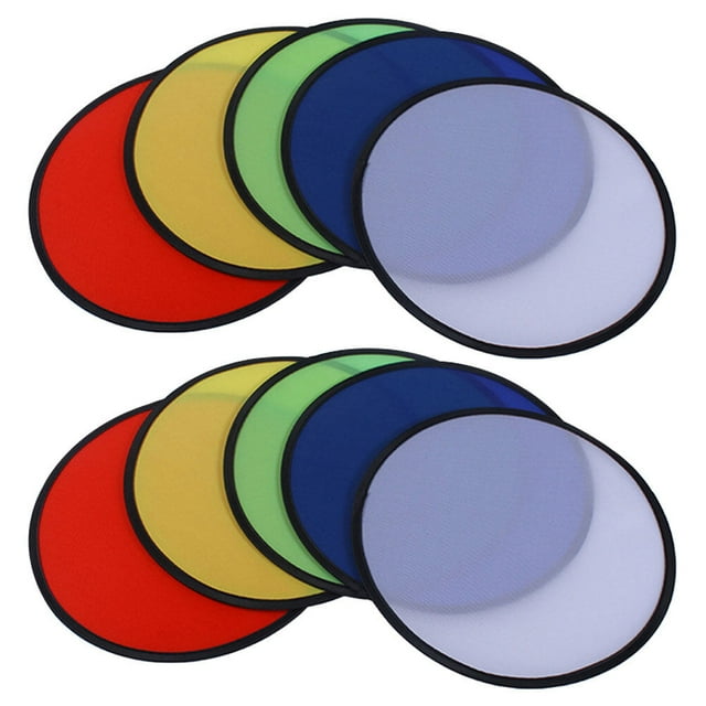 10Pcs Foldable Flying Discs Folding Kids Playthings Household Kids Disc ...