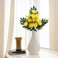 1 Piece Faux Stems Artificial Flowers All Season Year Round Easy To Diy ...