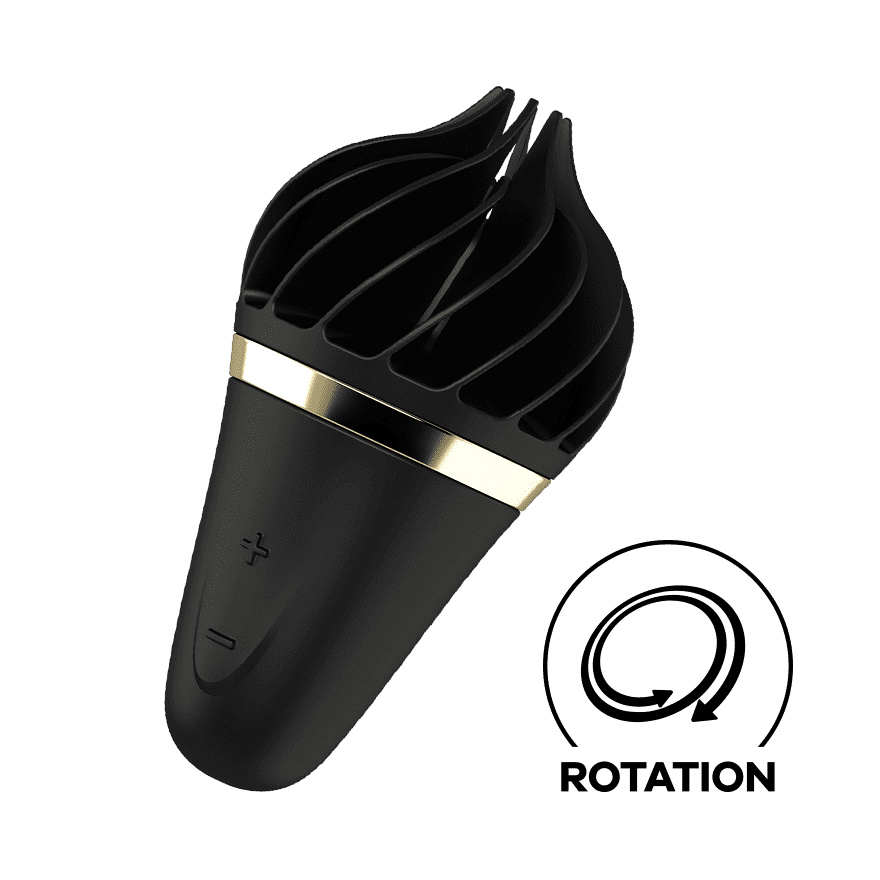 Satisfyer Sweet Treat Lay-On Clitoral Stimulator - Spinning Silicone ...