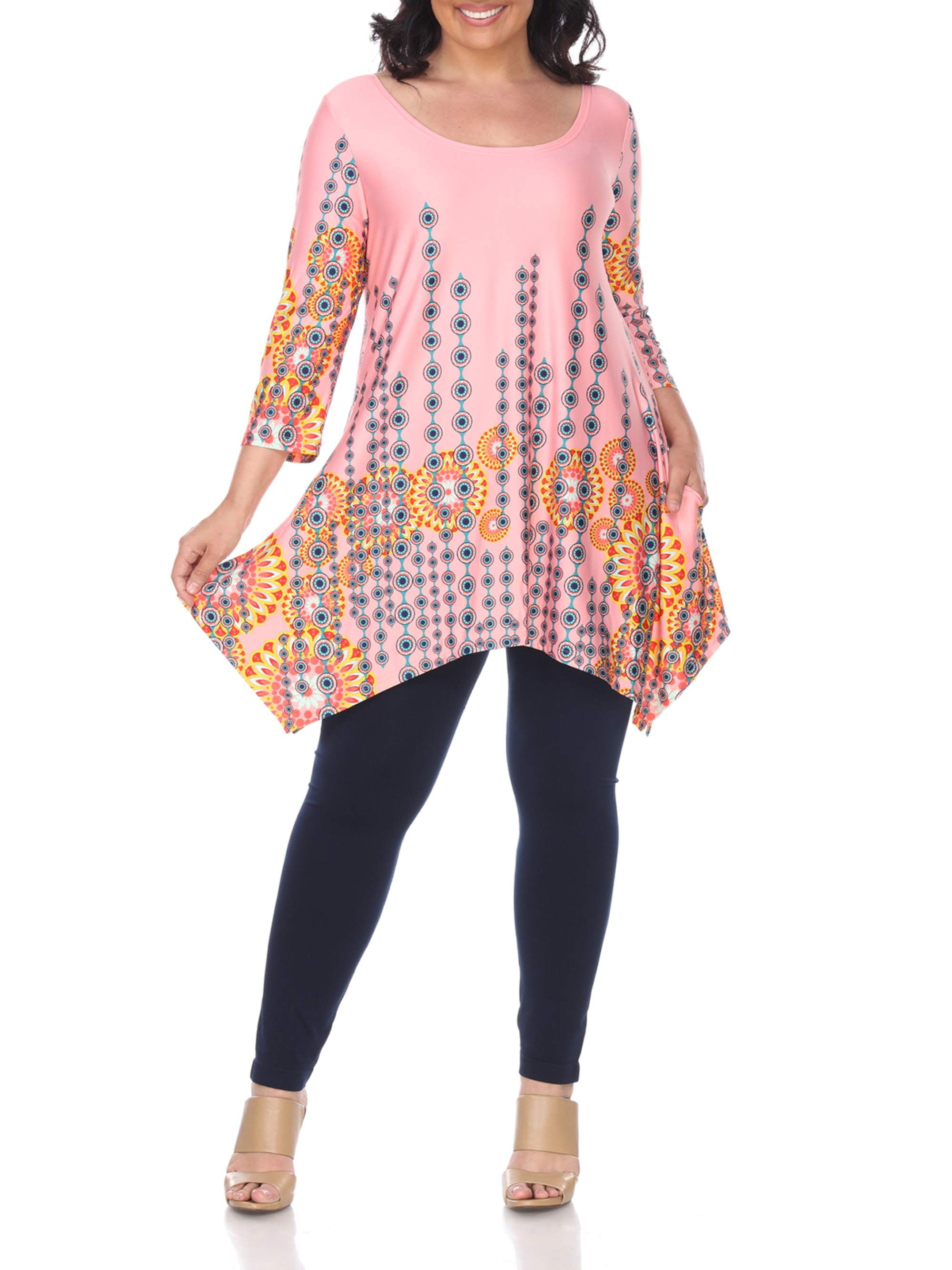 Women's Plus Size Rella Tunic Top - Walmart.com