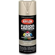 24-Pack of 12 oz Krylon K02744007 Pewter Gray Fusion All-In-One Paint ...