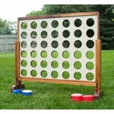 Yard Games Giant 4 In A Row Game - Large Outdoor Connect Four Set for ...