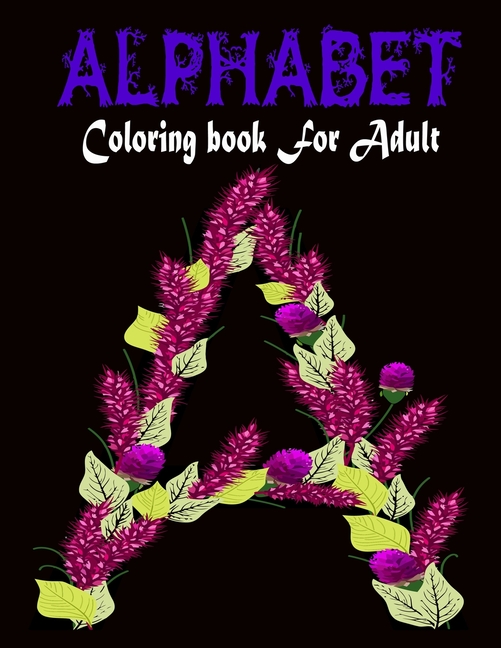 Intricate Alphabet Coloring Pages