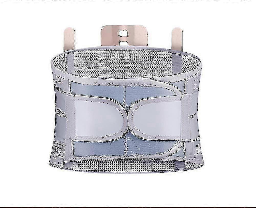 Grey L Lumbar Support Belt Disc Herniation Orthopedic Medical Strain ...