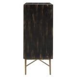 Madison Park Traditional Hanley 2 Doors Accent Cabinet with Black MP130 ...