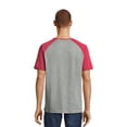 George Men's & Big Men's Raglan Tee with Short Sleeves, Sizes S-3XL ...