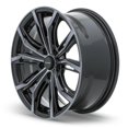 20 Inch Black Alloy Wheel Rim for Ford Edge, RTX 82444 20x9 5x114.3 ...