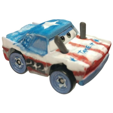 Disney / Pixar Metal Mini Racers Series 5 Dirt Track Lightning McQueen ...