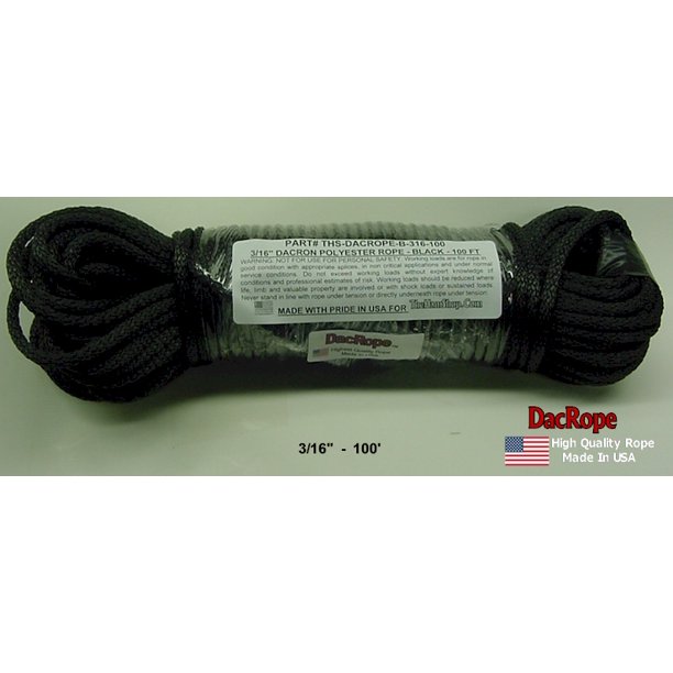 100' - 3/16" Ham Radio Antenna Support Rope - First Quality Polester ...