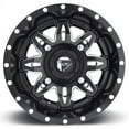 Fuel Lethal Black 14" Wheels 32" Liberty Tires Polaris RZR XP 1000 ...