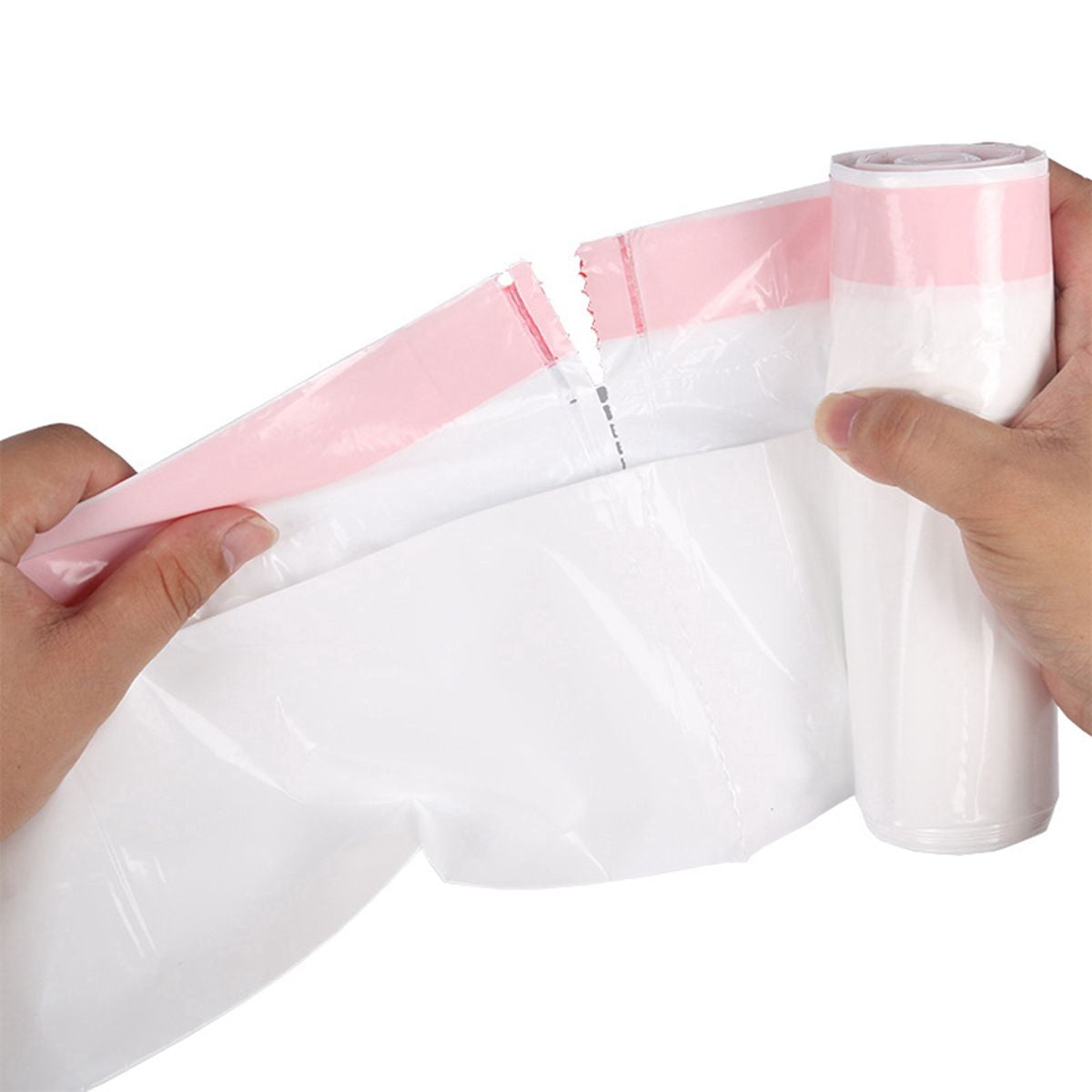 Unscented Drawstring Thickened Easy To Clean Leak-Proof Cat Litter Box ...